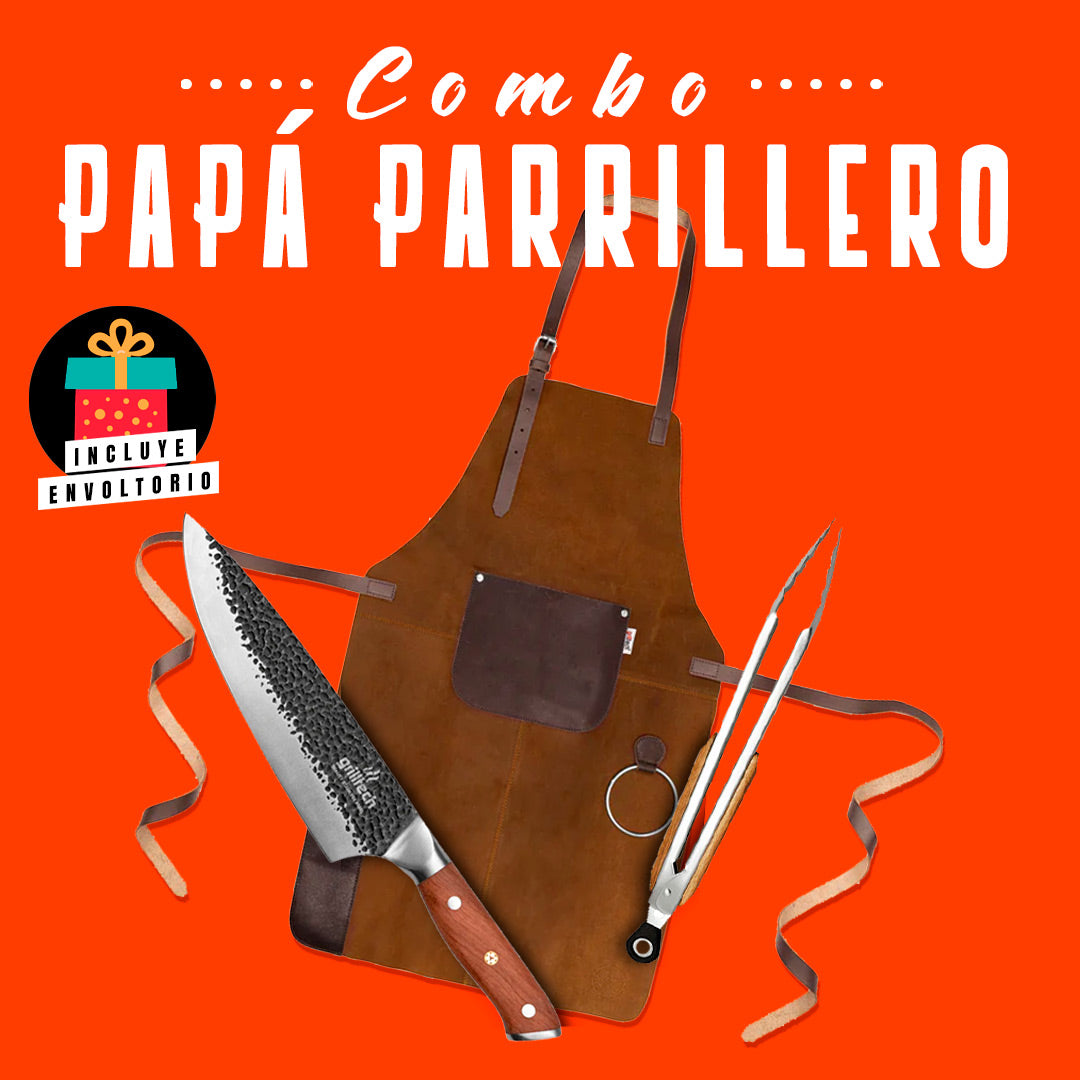 Combo Papá Parrillero - Locos por la Parrilla