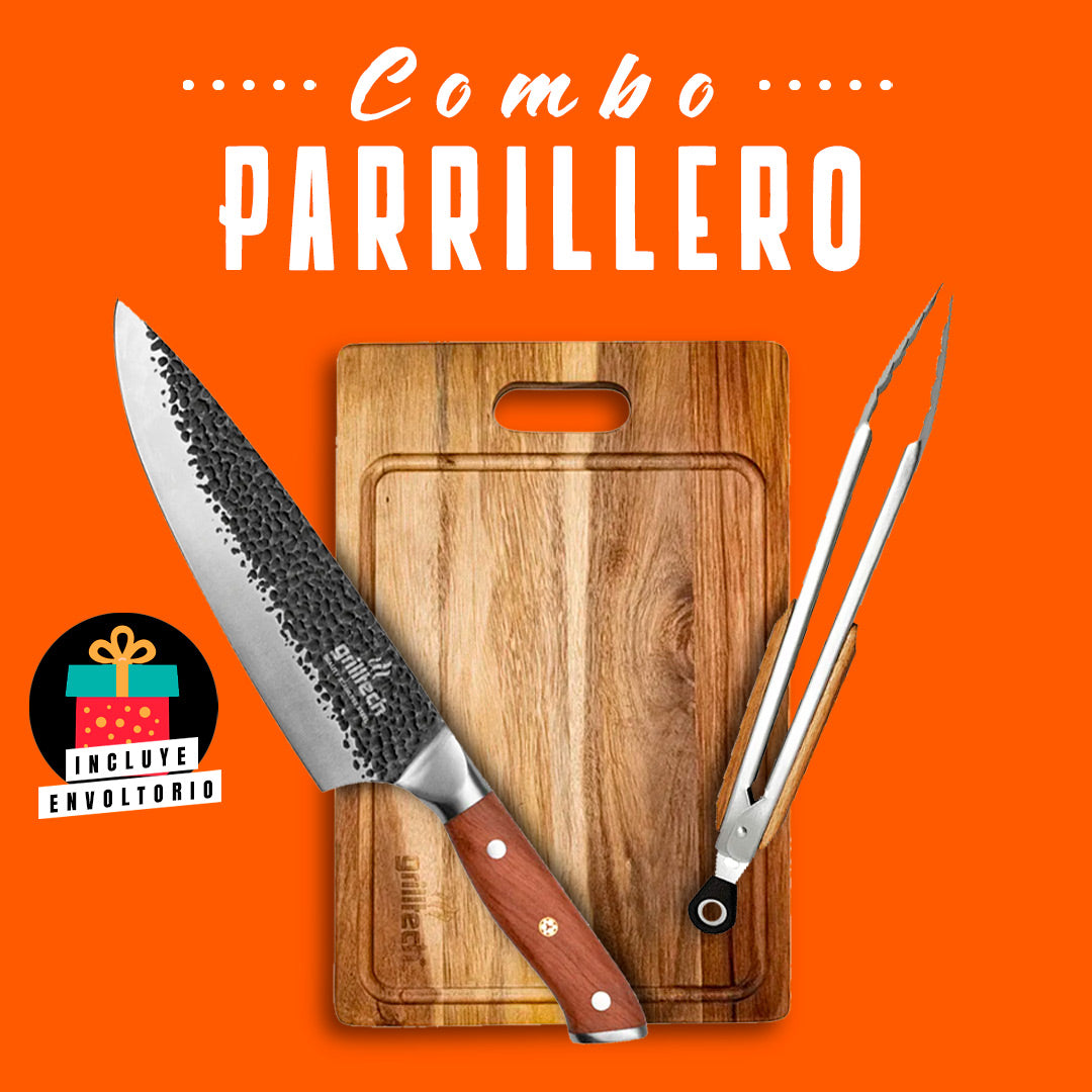 Combo Parrillero | Accesorio Parrillero | Tienda Parrillera Chile ...